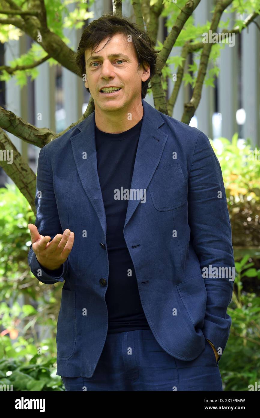 Rome, Italy. 16th Apr, 2024. Davide Devenuto during photocall Il ...