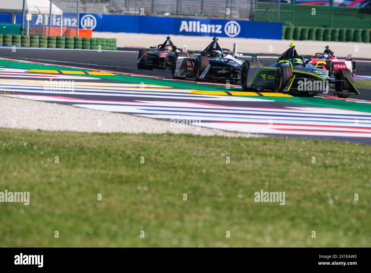 Misano Adriatico, Italy. 14th Apr, 2024. Lucas Di Grassi of ABT Cupra ...