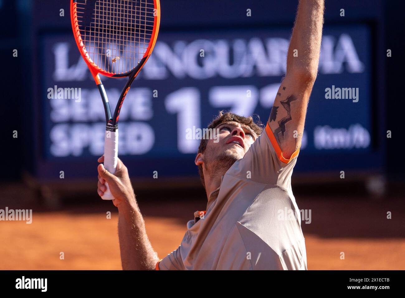 Barcelona, Spain. 16th Apr, 2024. Open Barcelona tennis. Rafael Nadal ...