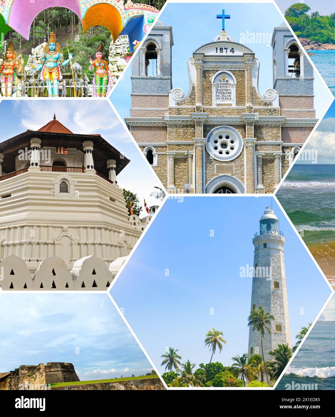 Sri ceylon lanka kandy old town city hi-res stock photography and ...