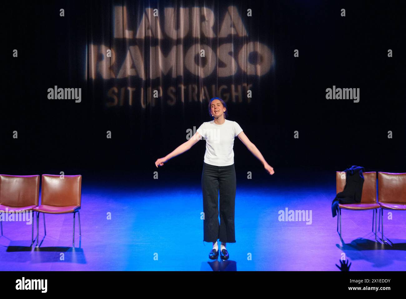 Copenhagen, Denmark. 14th, April 2024. The Italian-German comedian ...