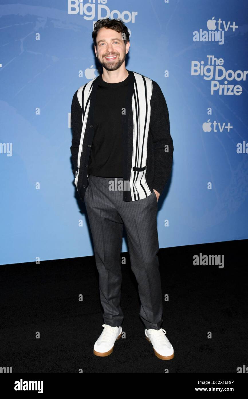 New York, USA. 16th Apr, 2024. David West Read attending Apple TV 's ...