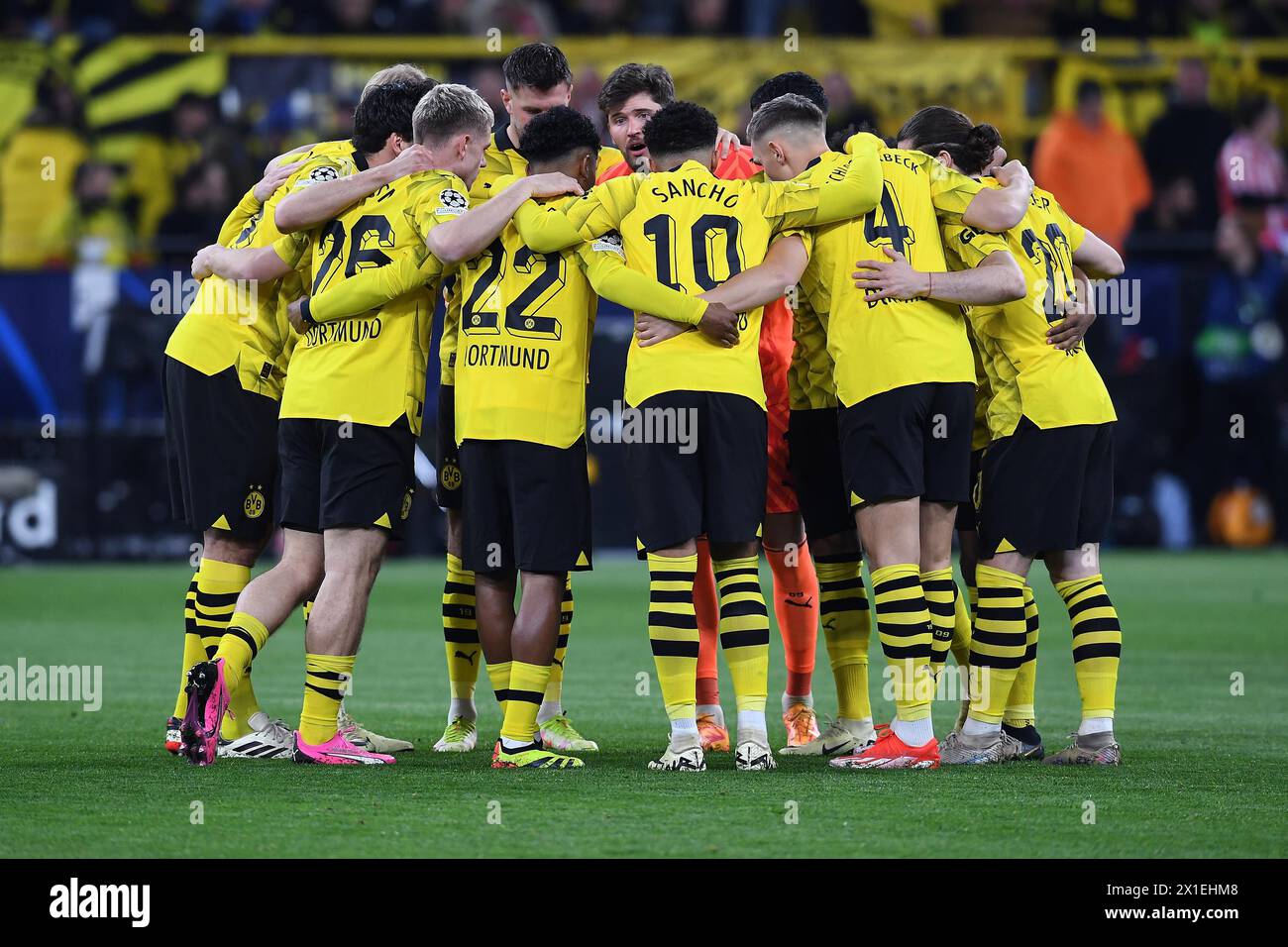 Fussball Champions League Viertelfinale Borussia Dortmund - Atletico ...