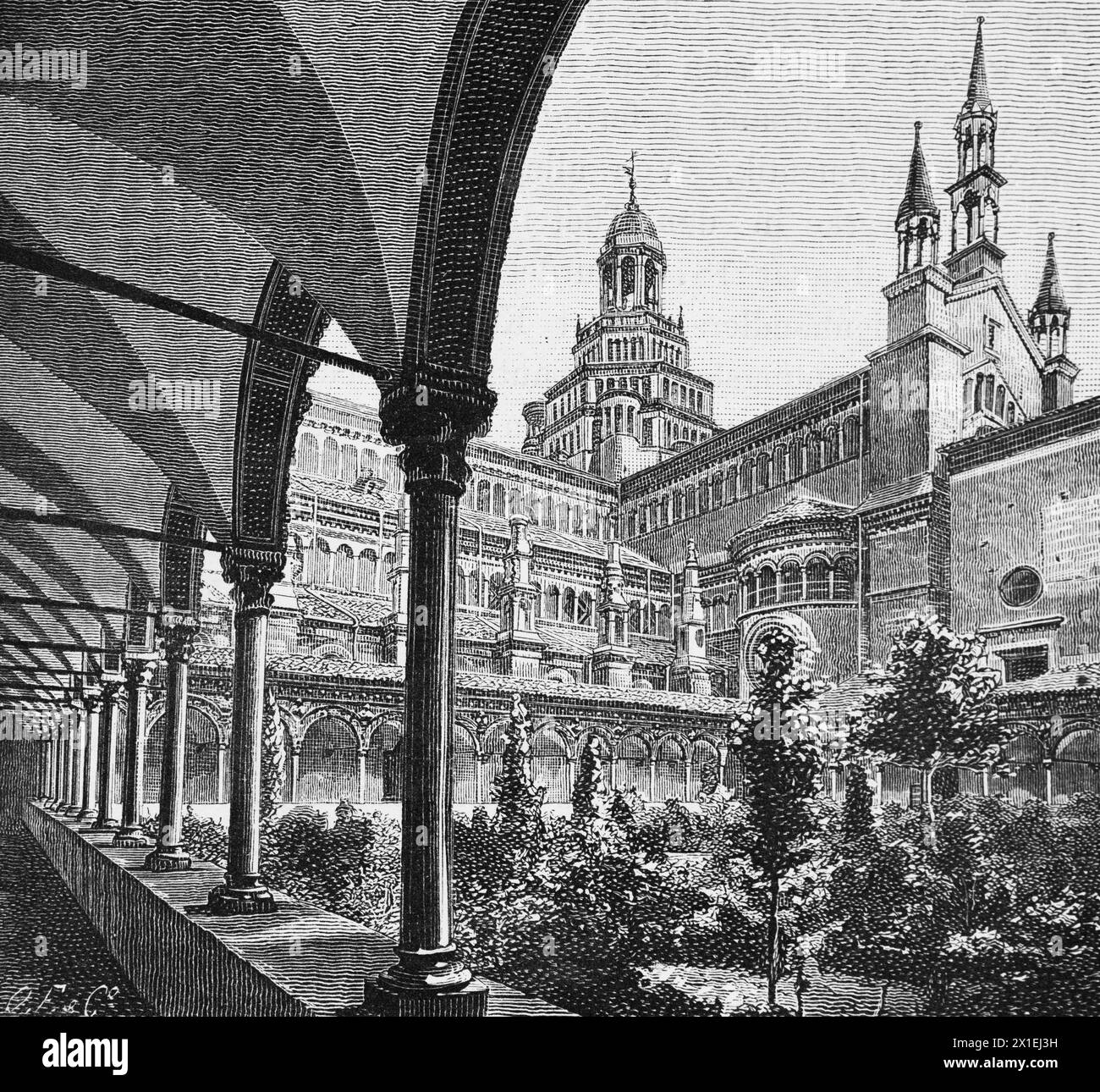 Northern italian gothic style hi-res stock photography and images - Alamy