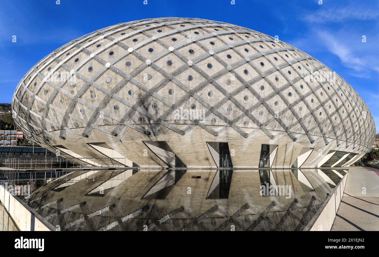 Chiasso, Switzerland - March 15. 2023: The Centro Ovale shopping mall ...