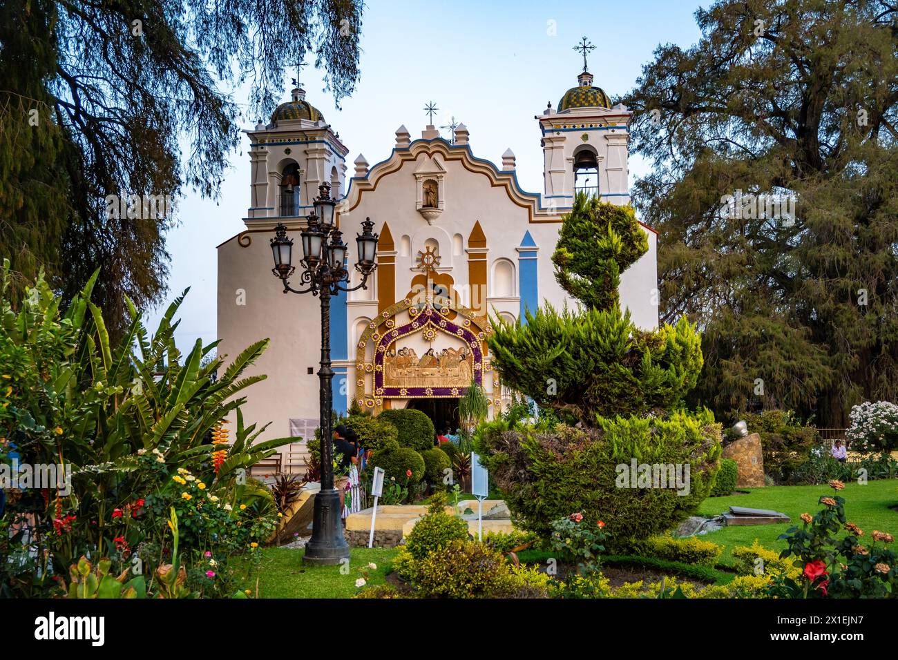 The church of Santa María del Tule, Oaxaca, Mexico Stock Photo - Alamy