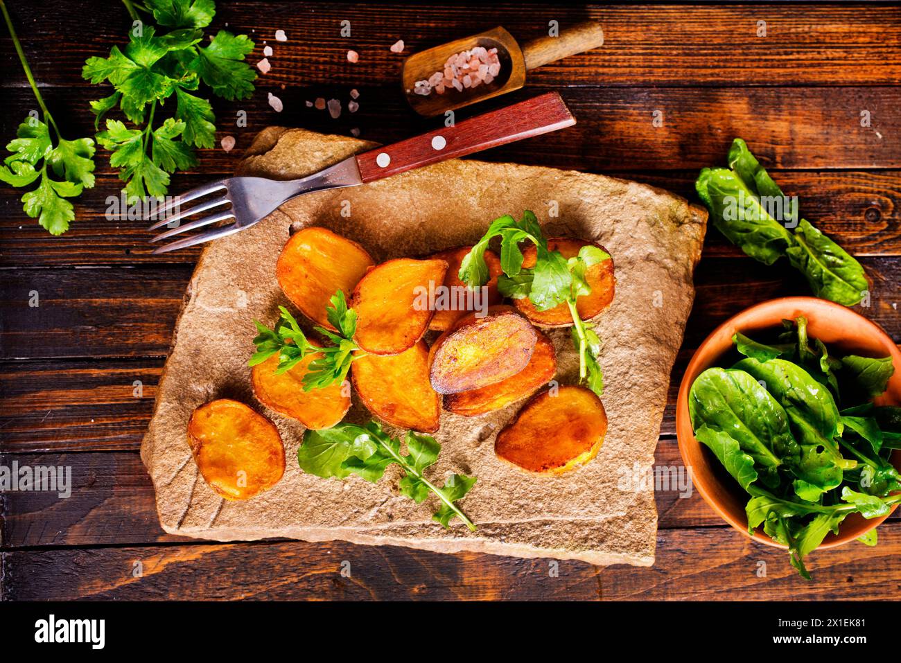 homemade organic vegetable vegan vegetarian potato wedges snack food ...