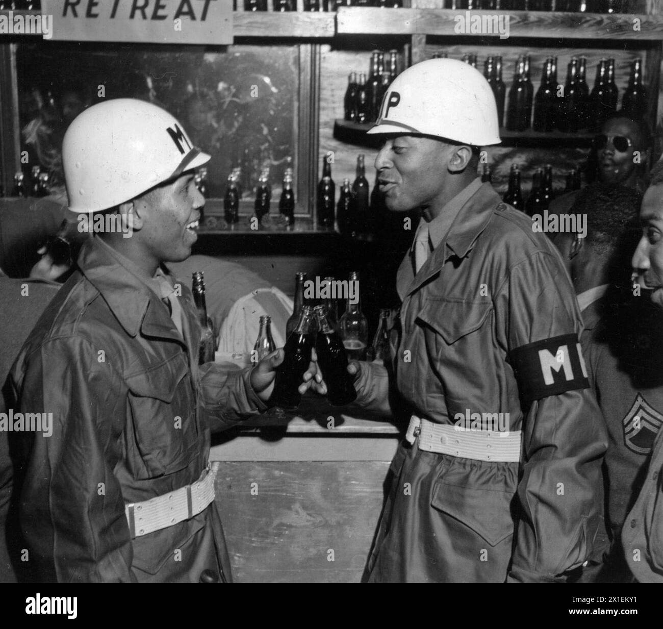 Original Caption: "Even the MP's drop in to have one at their new coke ...