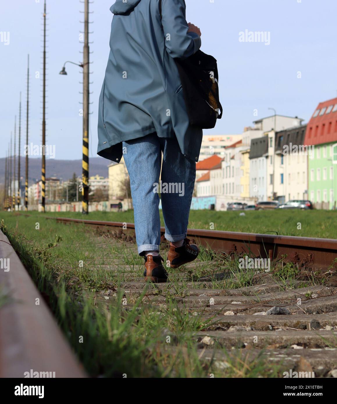 Feet railroad hi-res stock photography and images - Alamy