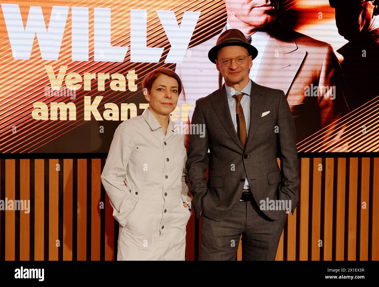 Sandra Naumann Co-Autorin, Jan Peter Autor & Regisseur, Deutschland, Berlin, RBB, Fotocall zu ...