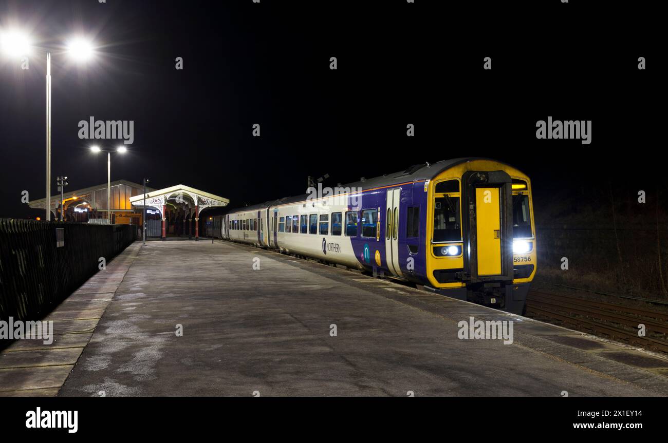 Northern Rail class 158 diesel multiple unit train 158796 at the ...