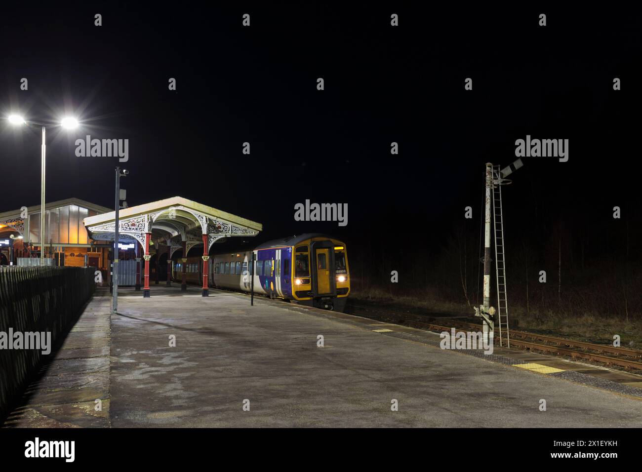 Northern Rail class 158 diesel multiple unit train at the Midland ...