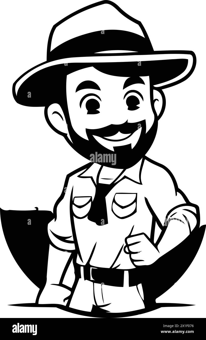 Cowboys boy Stock Vector Images - Alamy