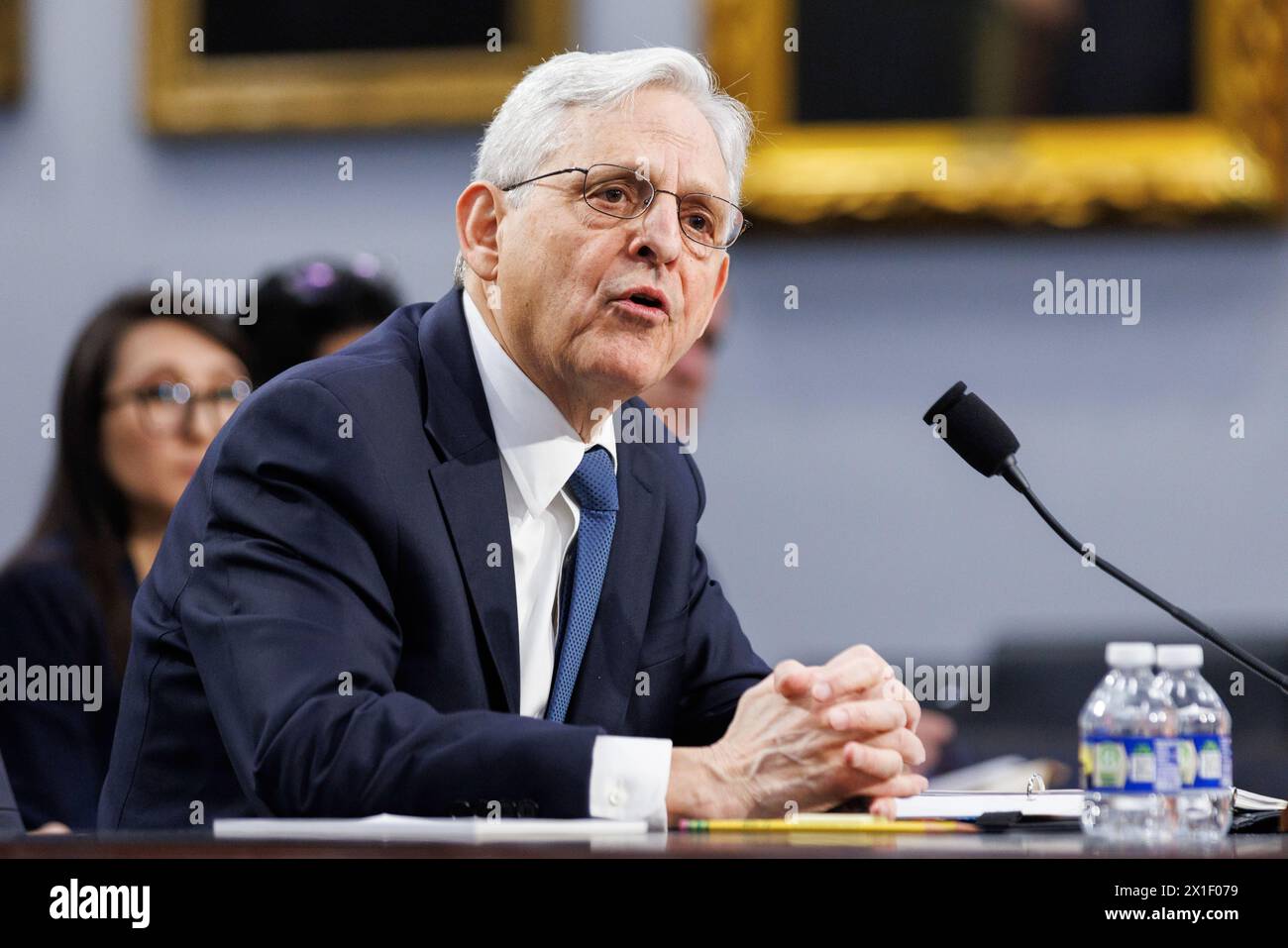United States Attorney General Merrick Garland testifies before the ...