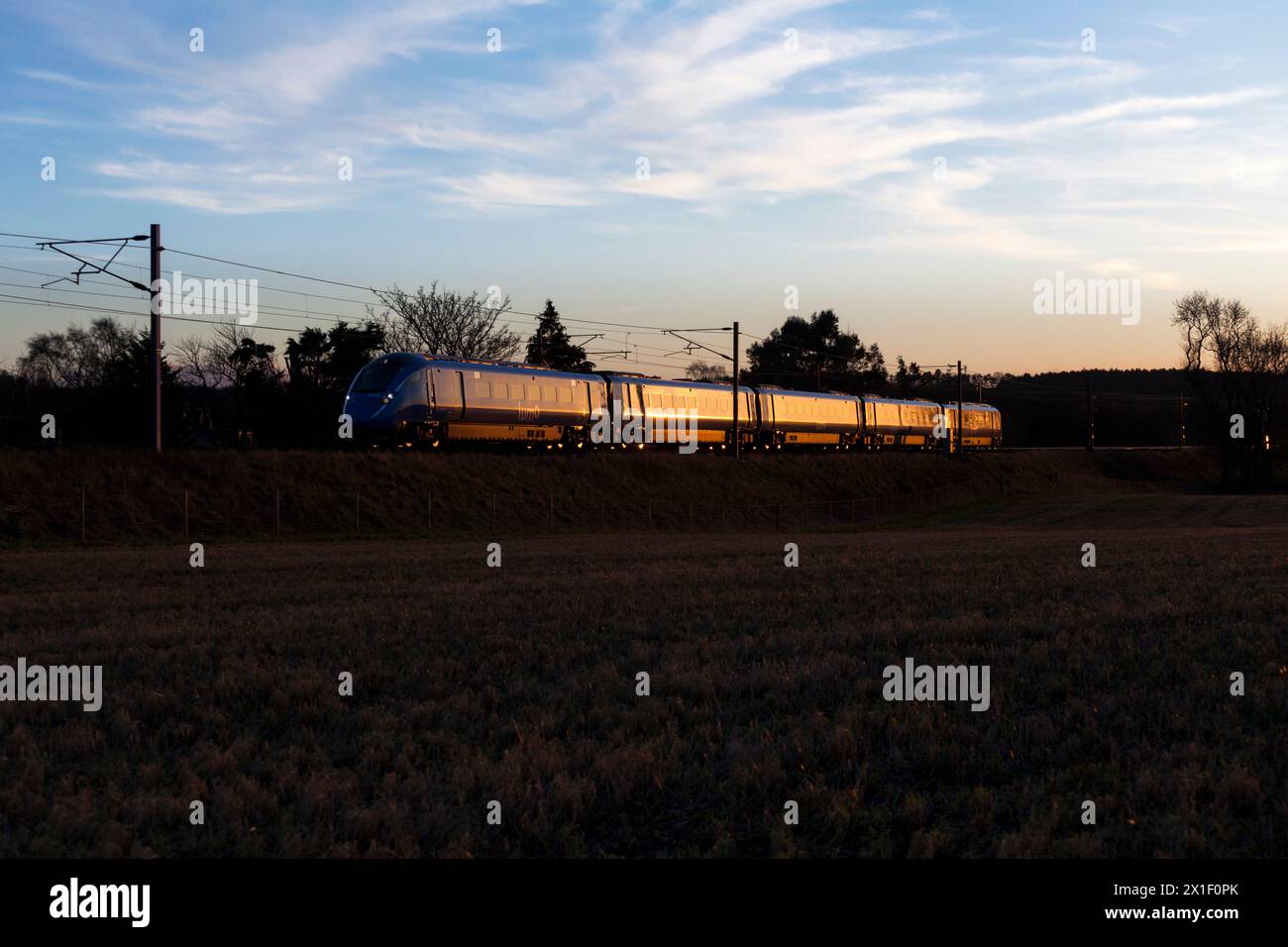 First electric passenger train hi-res stock photography and images - Alamy