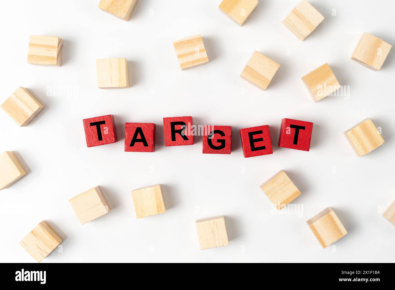 Concept of setting business target, objective, aim, vision, or goal ...