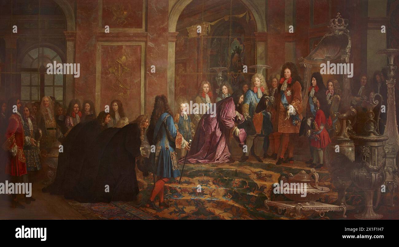 Reception of the Doge of Genoa, 1685 | Palace of Versailles Painter ...