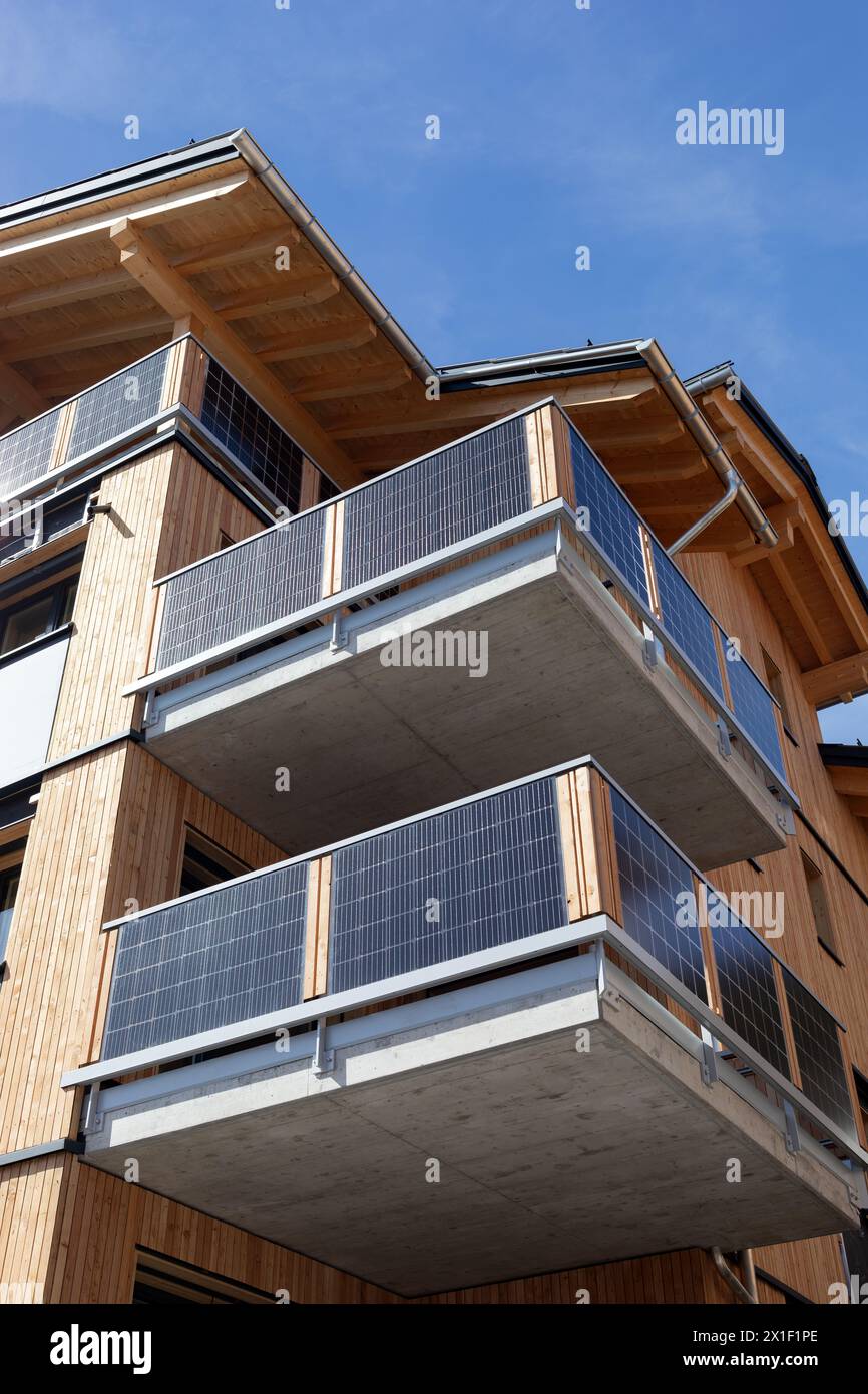 Solar panels roof switzerland hi-res stock photography and images - Alamy