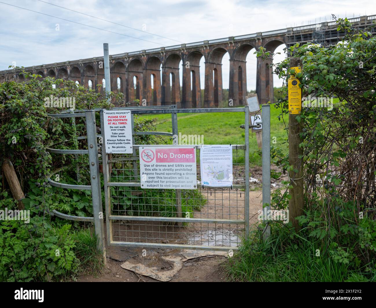 April 2024 - The famous Balcombe viaduct in Sussex Stock Photo - Alamy