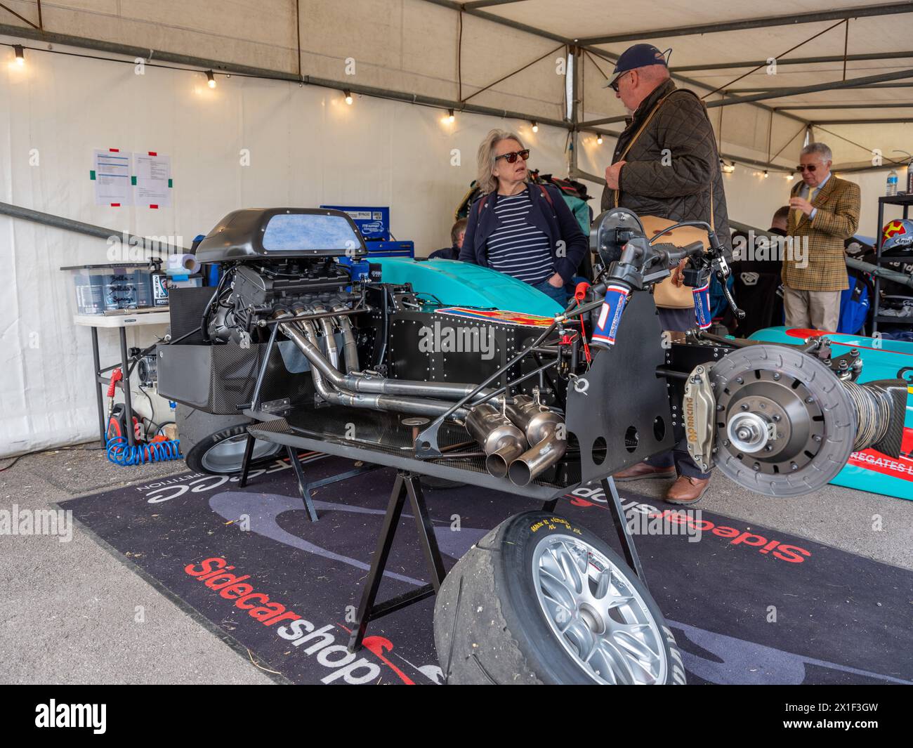 April 2024 - Sidecars in the paddock at the 81st Members Meeting at ...