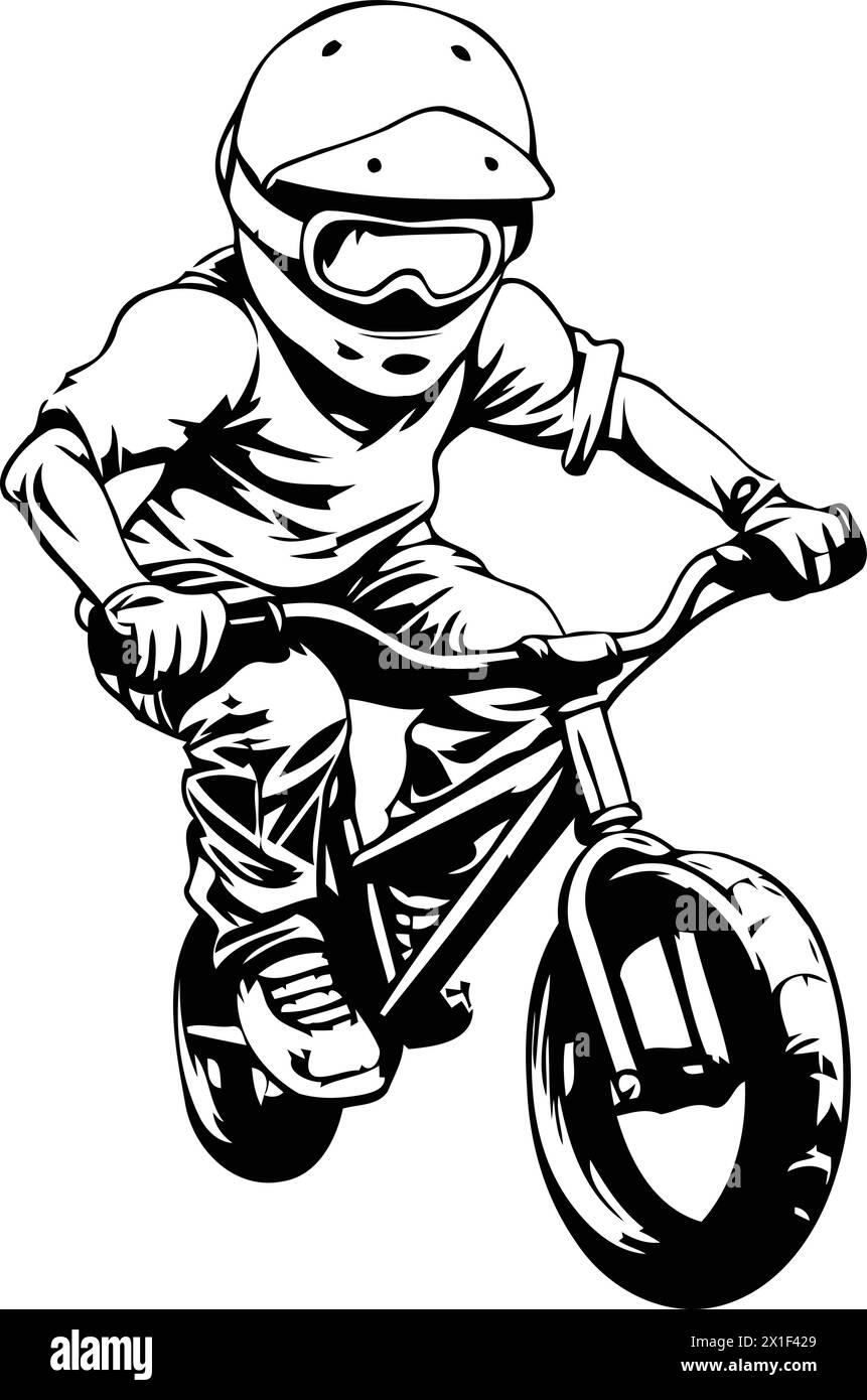 Bmx bike helmet Cut Out Stock Images & Pictures - Alamy