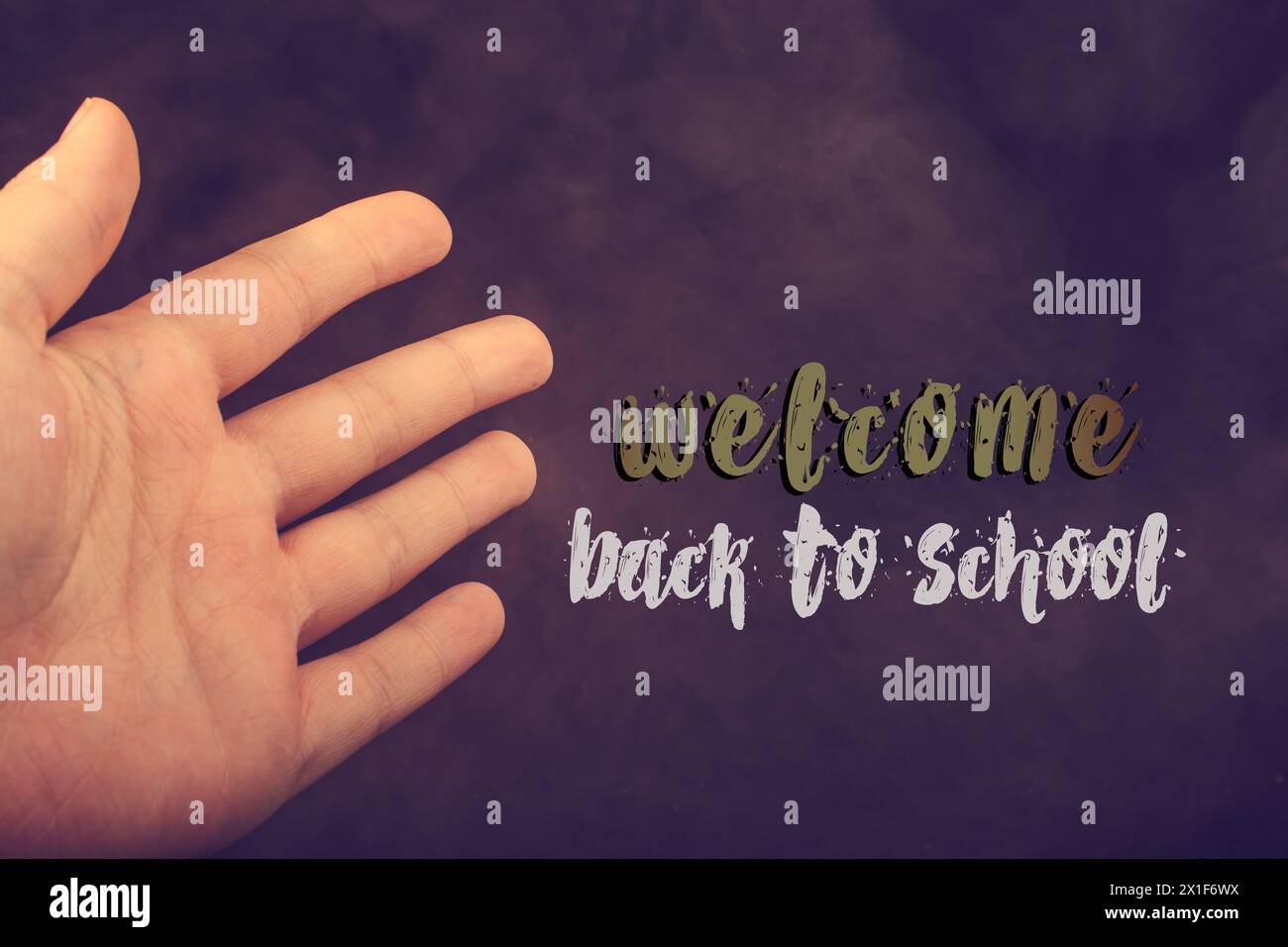 Welcome back phrase hi-res stock photography and images - Alamy