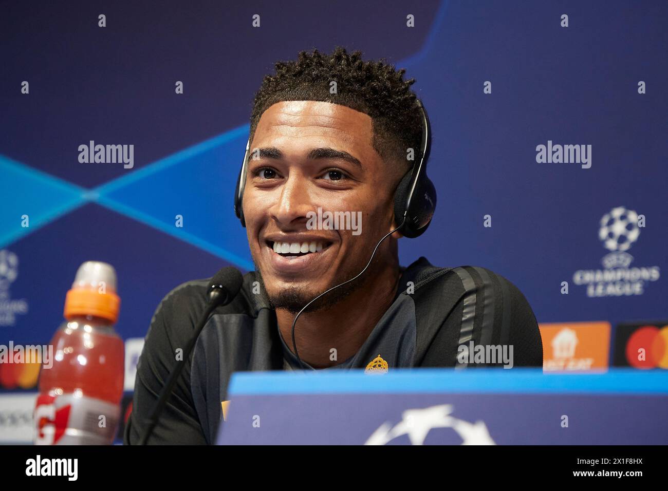 Manchester, UK. 16th Apr, 2024. Jude Bellingham of Real Madrid CF ...