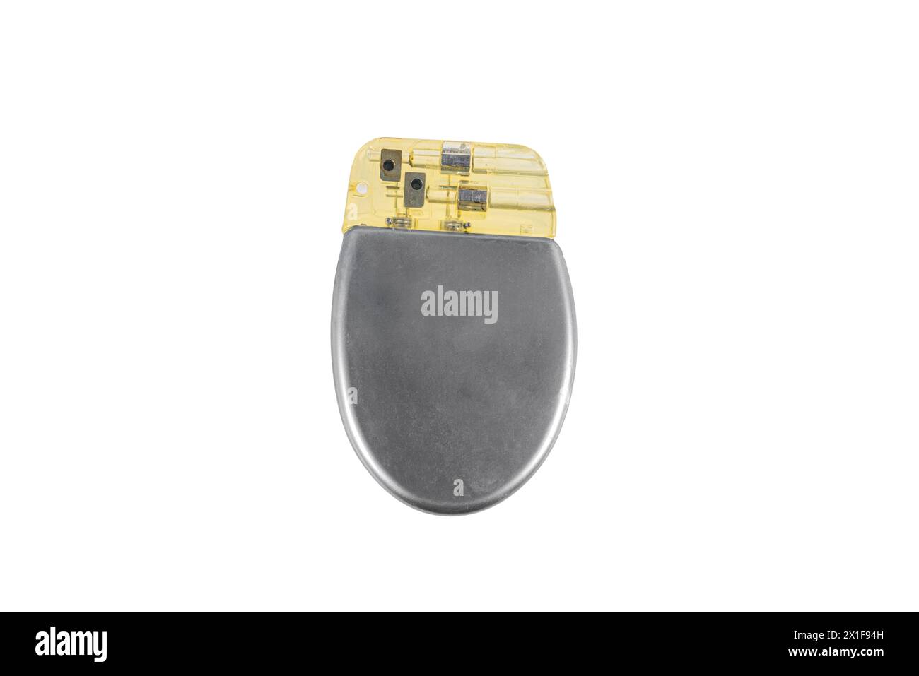 Pacemaker isolated on a white background. Heart battery. Close-up of ...