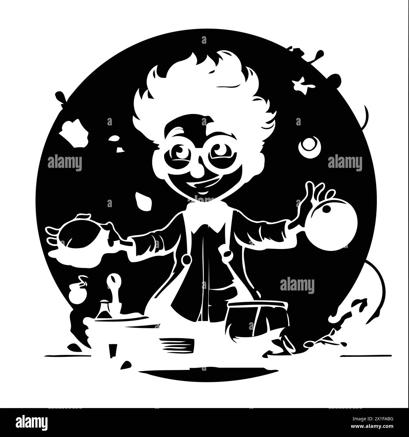 Boy gamble Stock Vector Images - Alamy