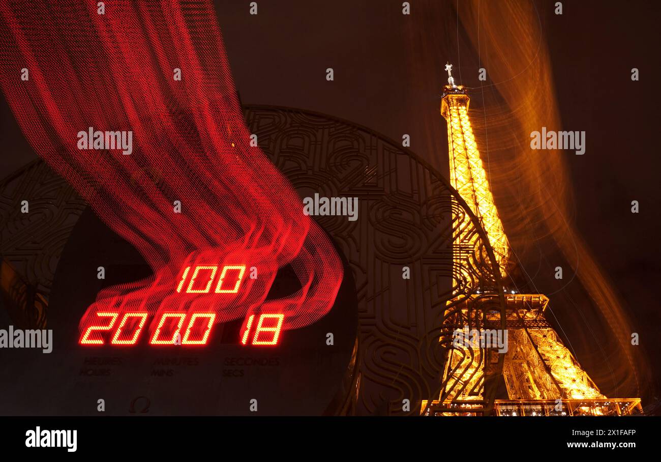 Paris olympics 2024 countdown hi-res stock photography and images - Alamy
