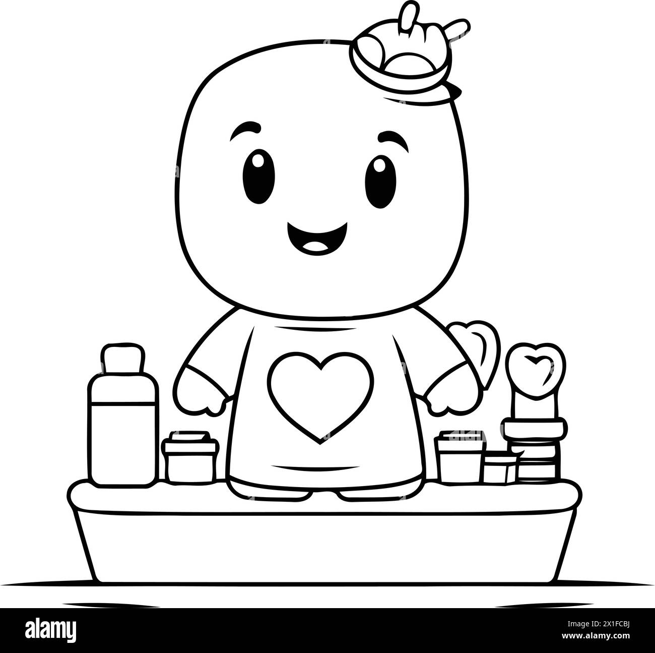 Pampering vector vectors Stock Vector Images - Alamy