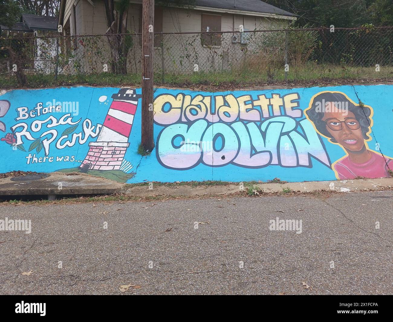 Claudette Clovin was before Rosa Parks Stock Photo - Alamy