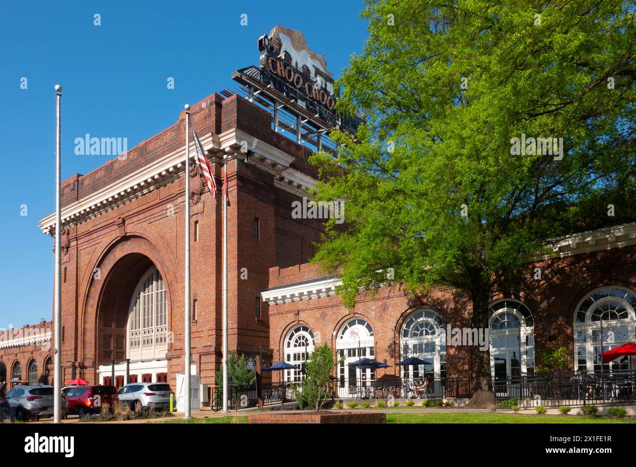 USA Tennessee Chattanooga the old passenger railway railroad train ...