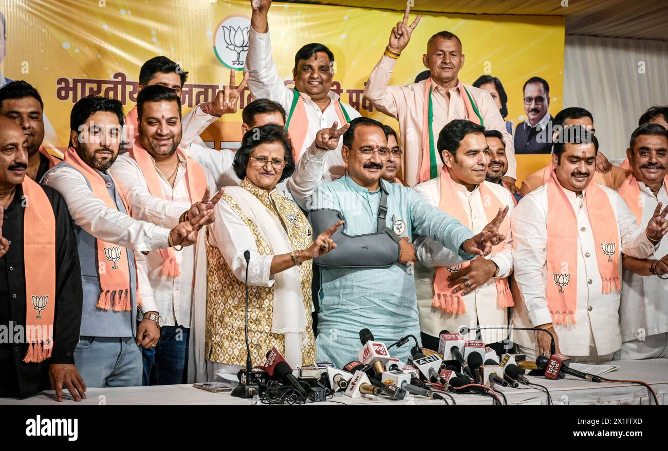 New Delhi, India. 16th Apr, 2024. NEW Delhi, INDIA - APRIL 16: Ex ...