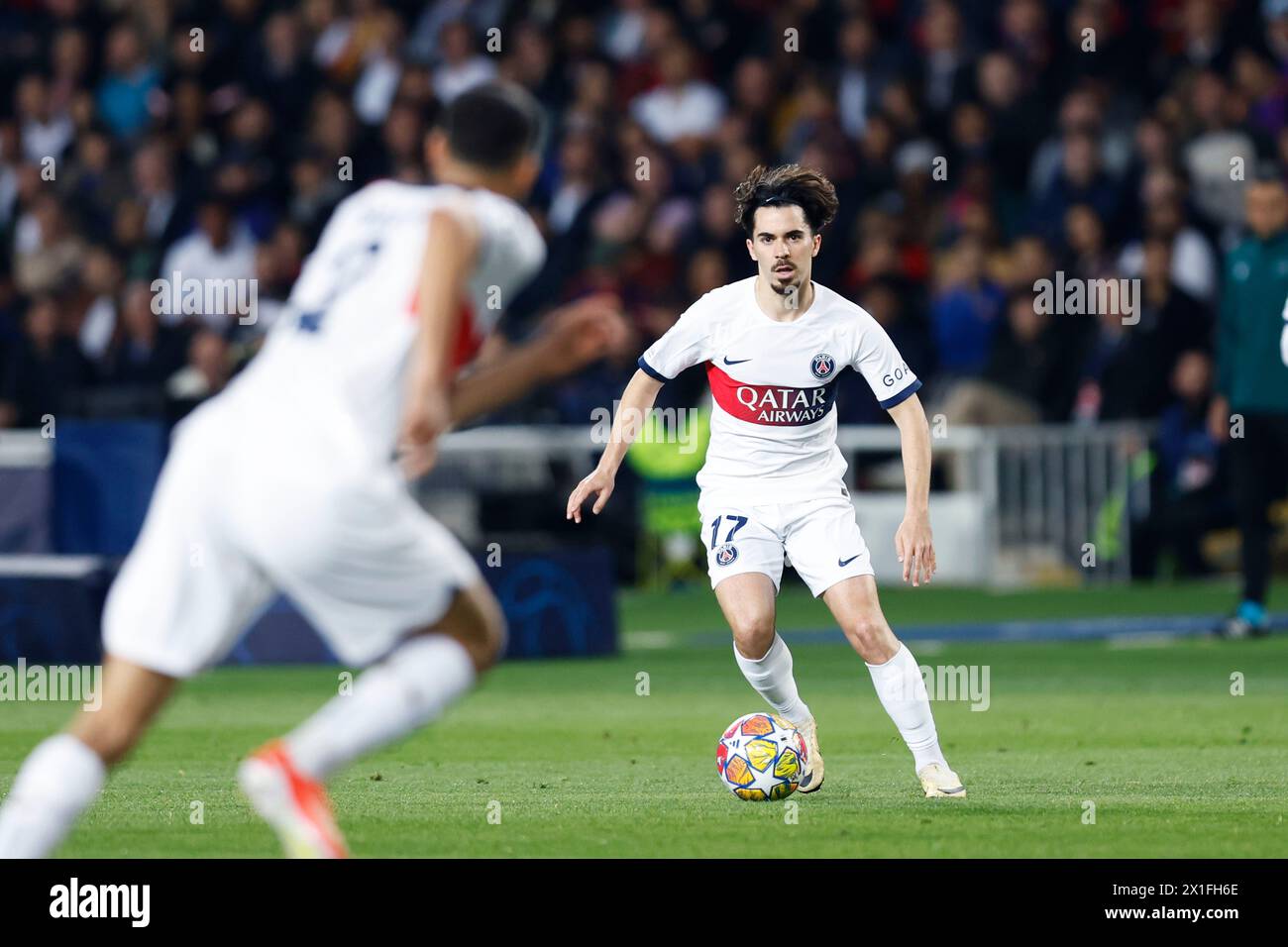 Vitinha (PSG), APRIL 16, 2024 - Football / Soccer : UEFA Champions ...