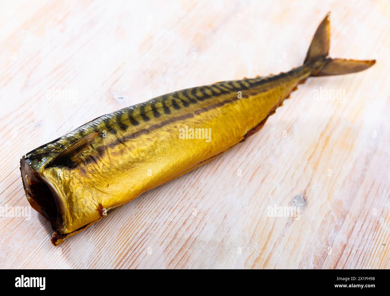 Cold smoked mackerel Stock Photo - Alamy