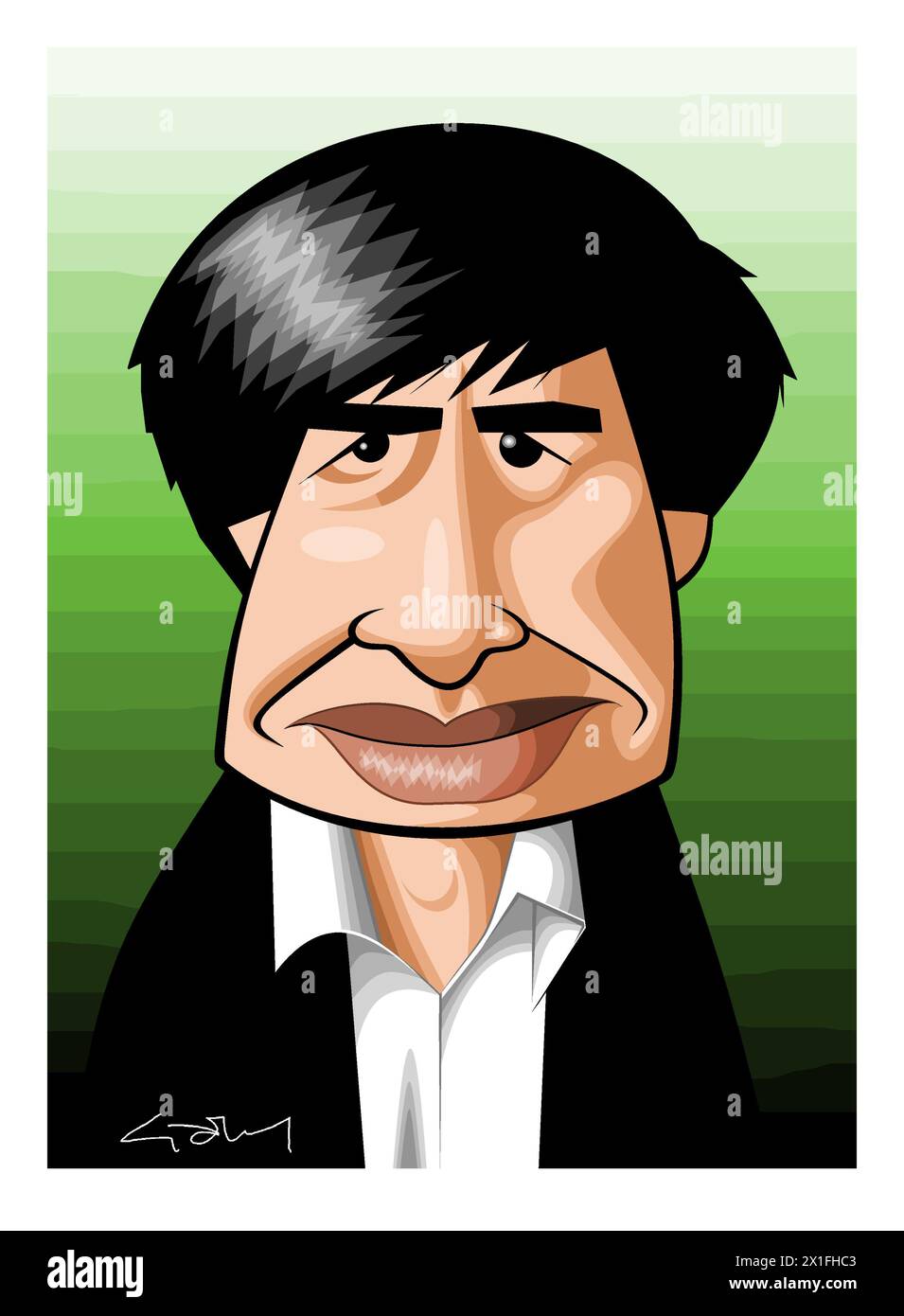 Illustration of the Russian-born physicist Andre Geim (born 1958). Geim ...