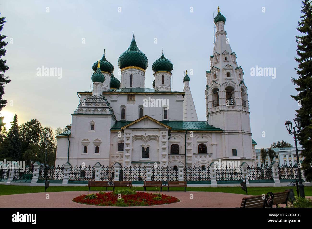 The Church of Ilya or Elijah the Prophet at Sovetskaya square in the ...