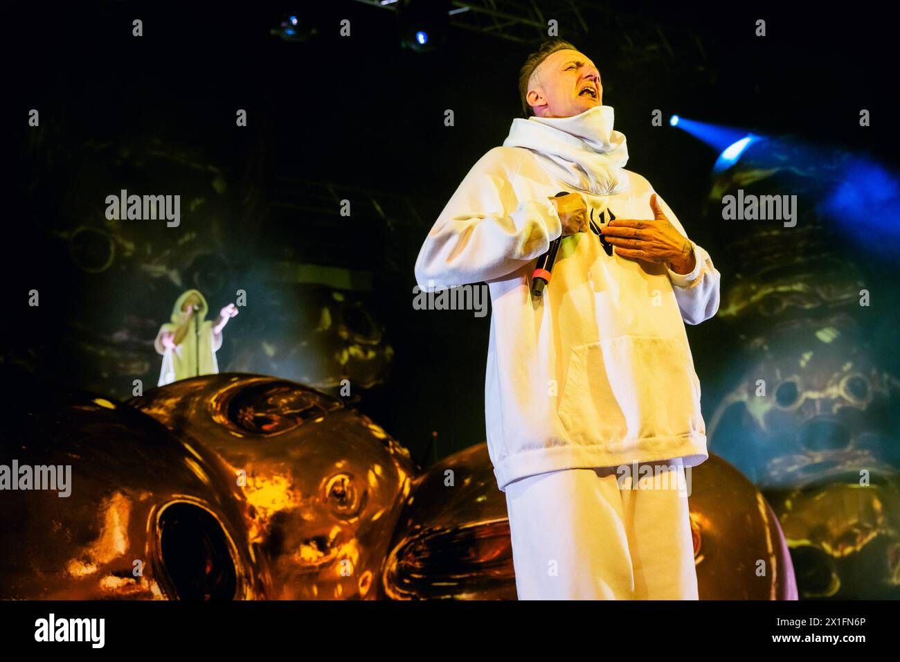 Milan, Italy. 16th Apr, 2024. Watkin Tudor Jones aka Ninja of South ...
