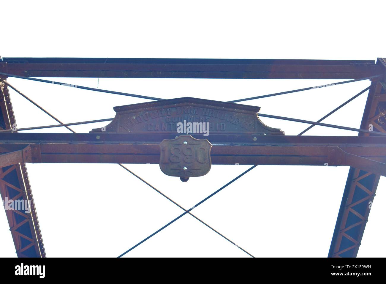 William's Bend Bridge, aka Rough Holler Bridge, is a historic steel ...