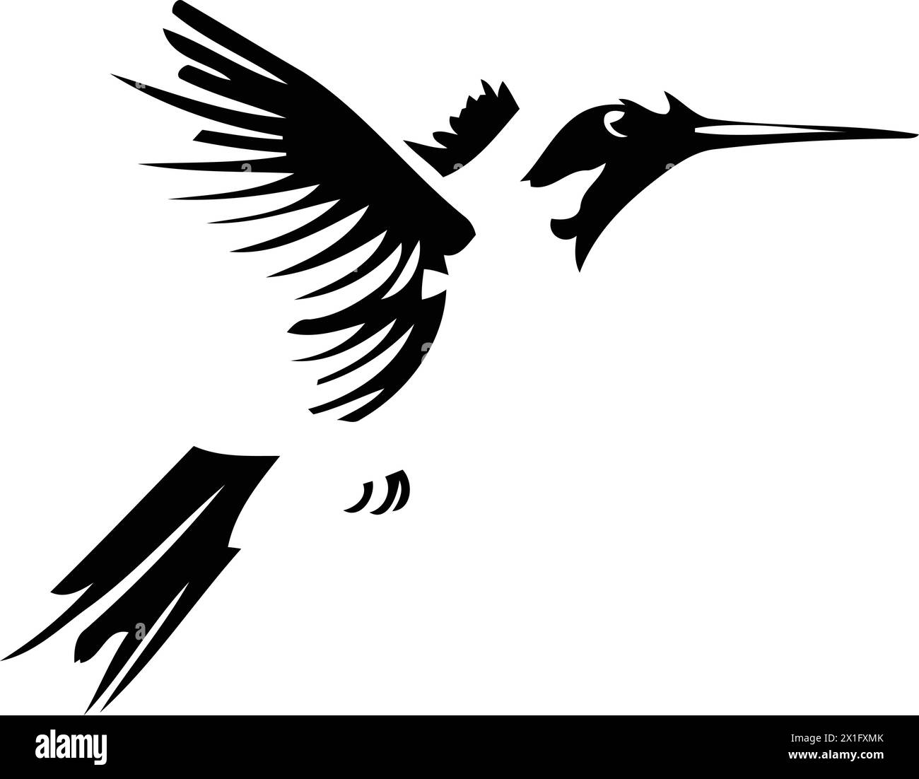 Colibri vector vectors Cut Out Stock Images & Pictures - Alamy