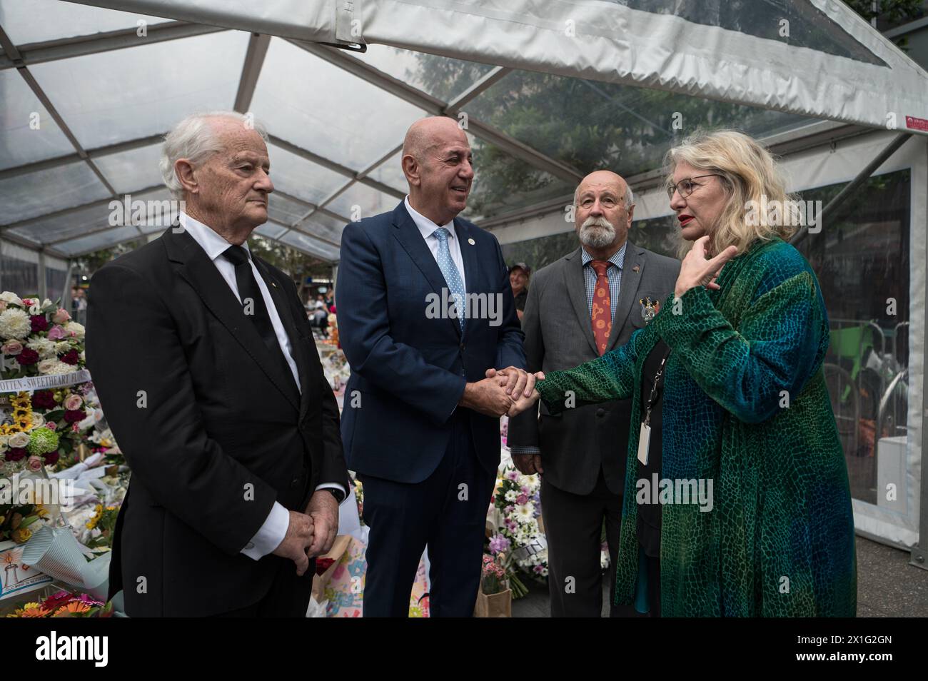 Mayors from across Sydney gather at Bondi Junction to pay tribute to ...