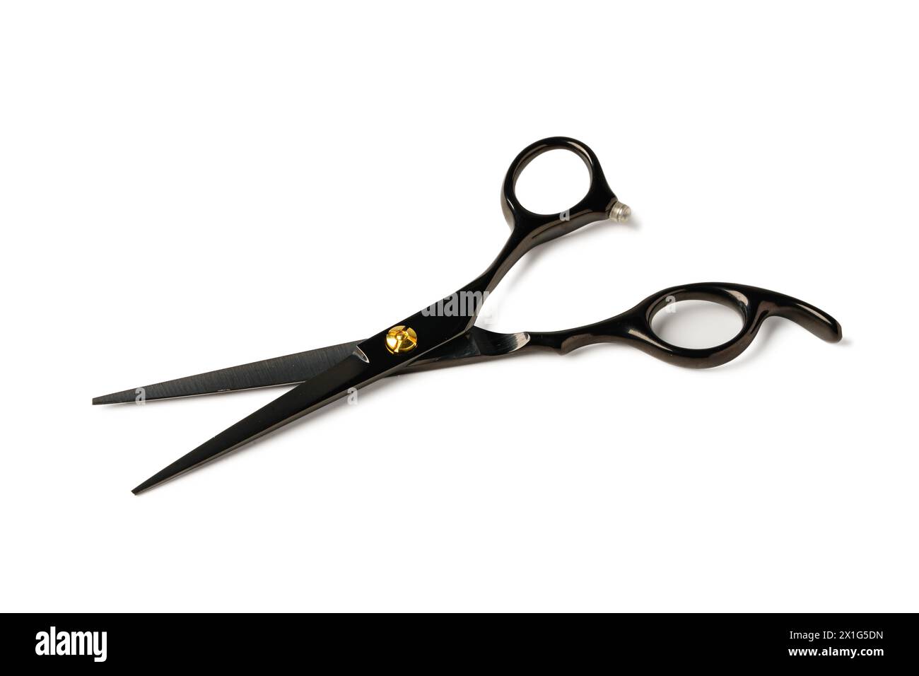 Scissors for haircuts isolated on white background Stock Photo - Alamy