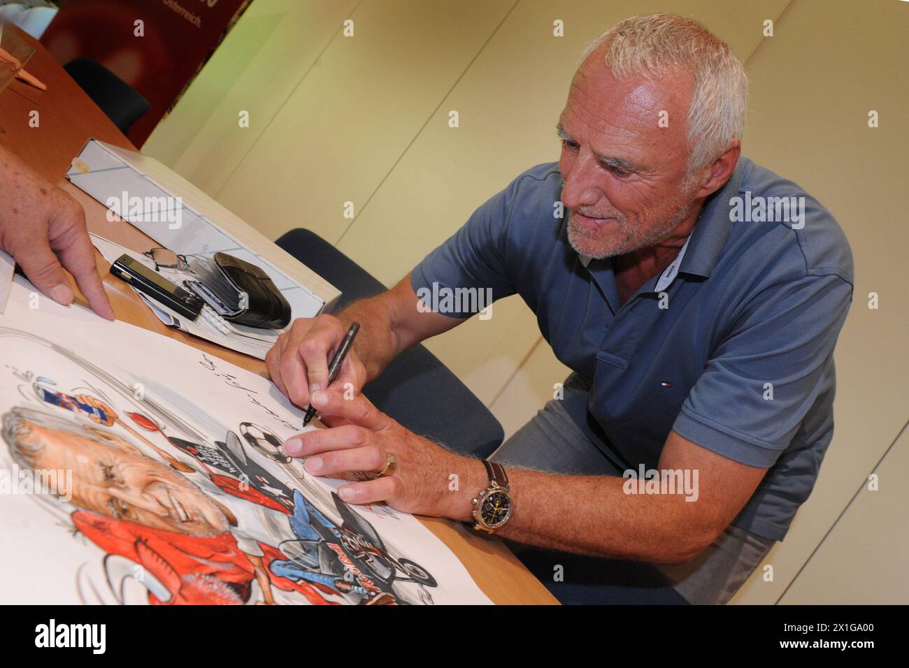 Austria - Dietrich (Didi) Mateschitz, cofounder and head of the energy ...