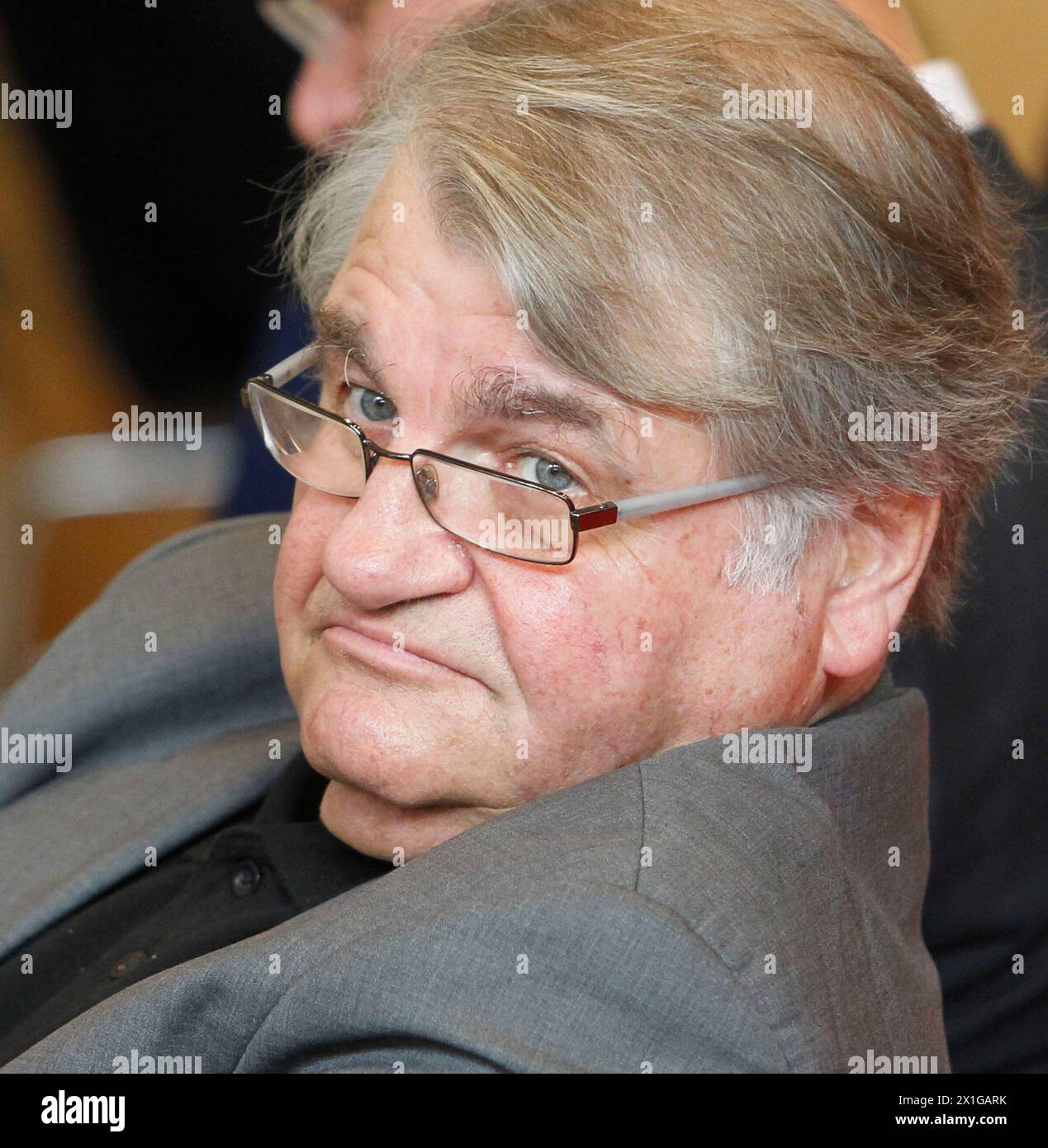 Austrian playwright Peter Turrini during an academic celebration of the ...