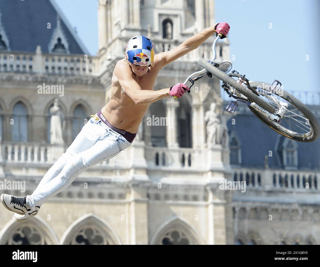 Austria - 17th Viennese Bike Festival in front of Rathaus Vienna on 3 ...