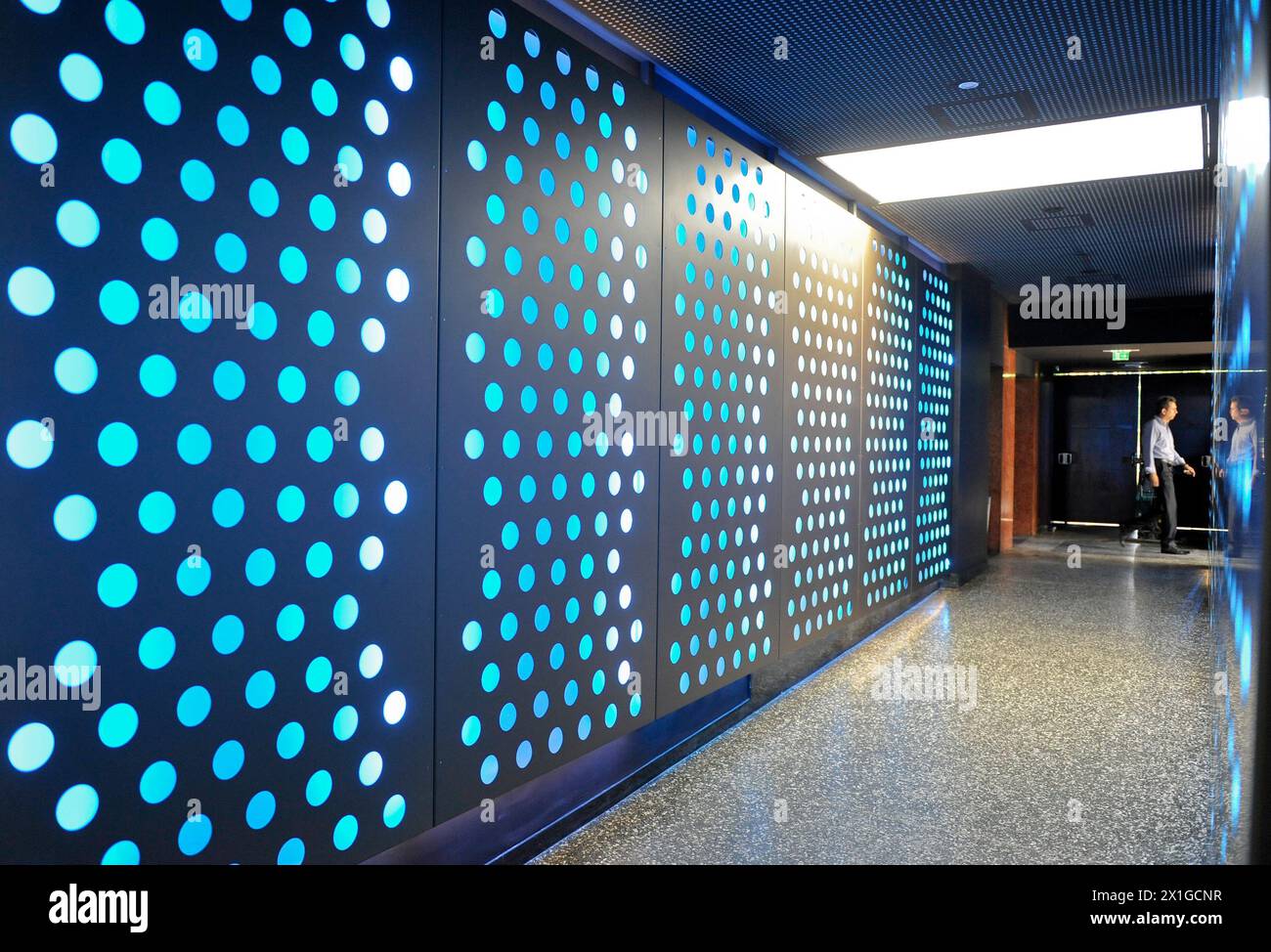 Pavilion of the disco "Volksgarten" in Vienna on 29 June 2011. The ...