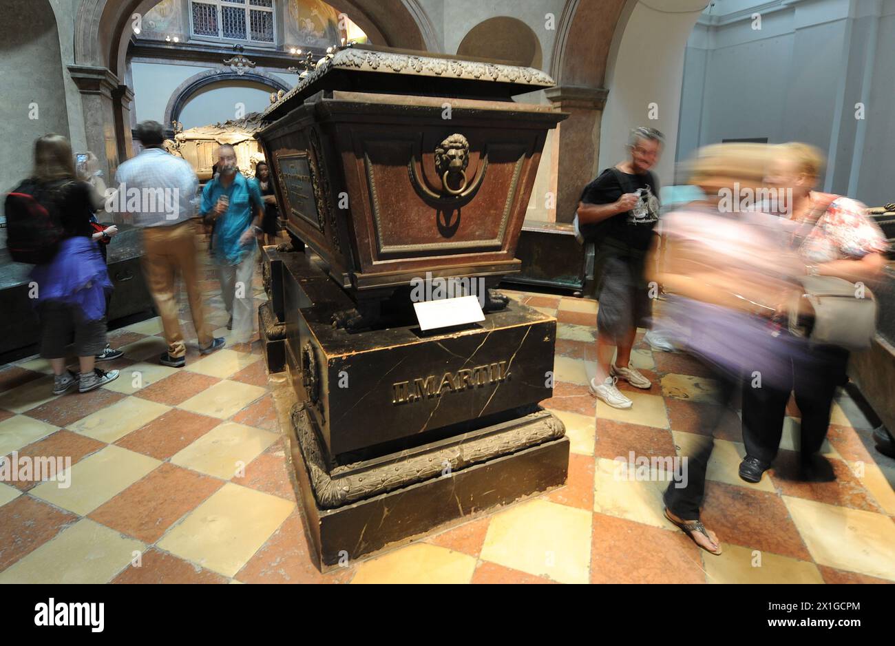 The Kapuzinergruft (Imperial Crypt) in Vienna, captured on Tuesday 05 ...