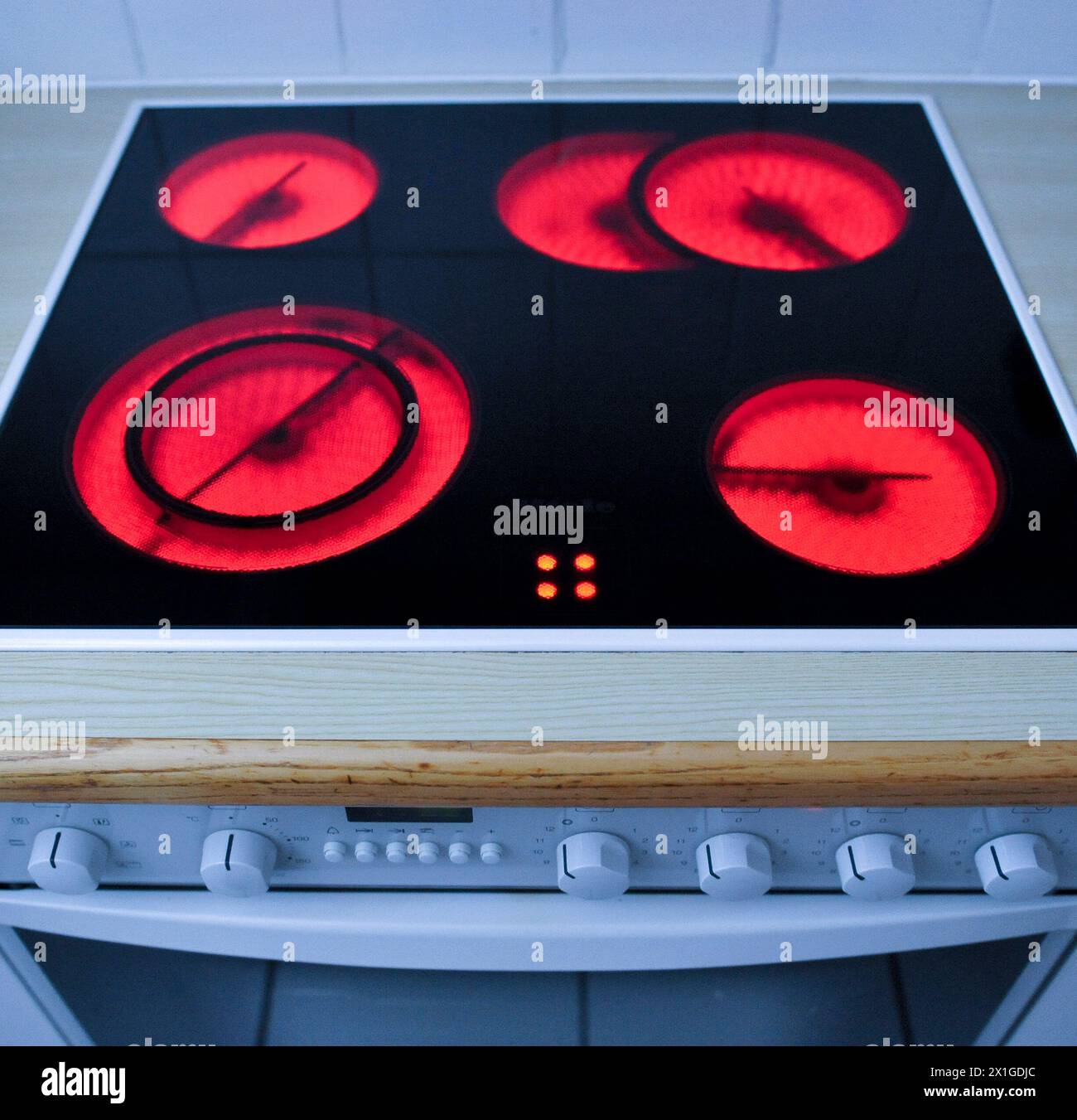 Illustration of the topic of energy: gas and electricity in the ...