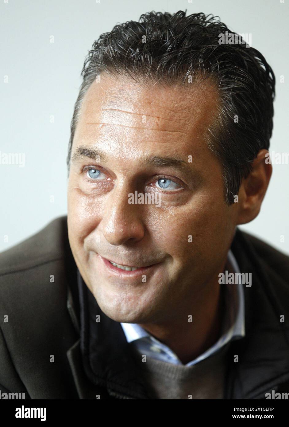 Heinz-Christian Strache, leader of Austrian Freedom Party of FPOE ...
